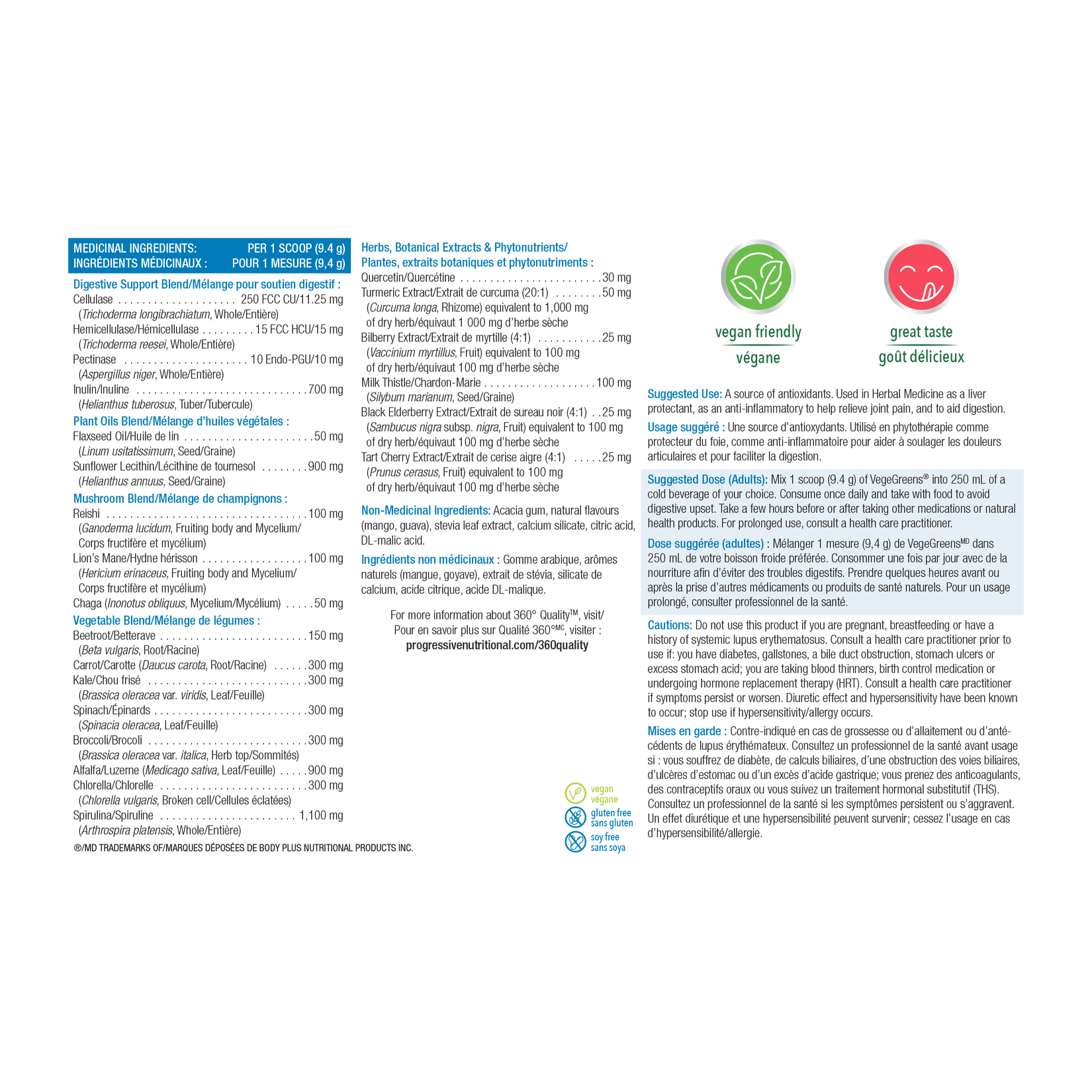 Progressive VegeGreens | Functional Superfoods & Adaptogens ...