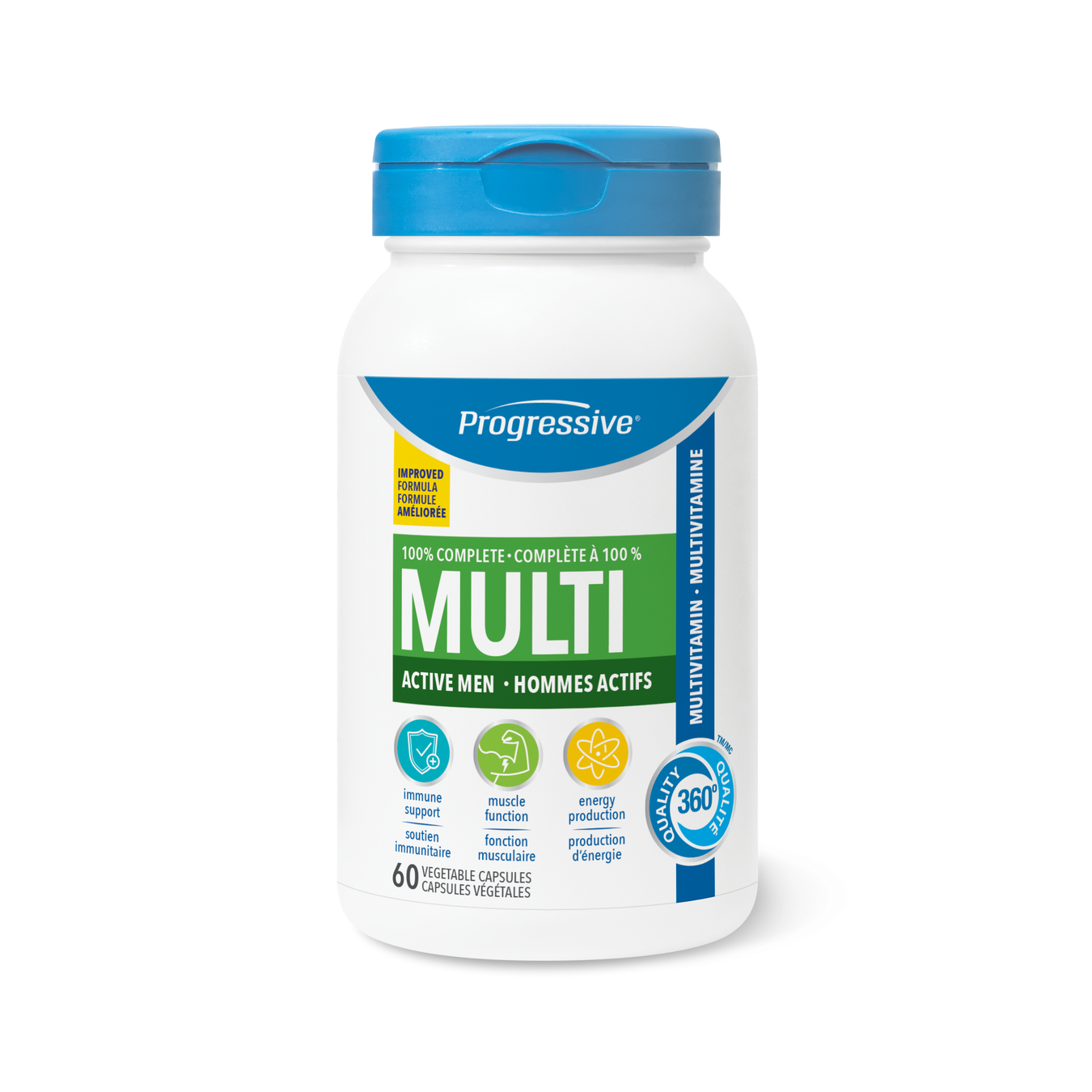 Complete Daily Multi For Active Men | Shop Progressive – Progressive ...