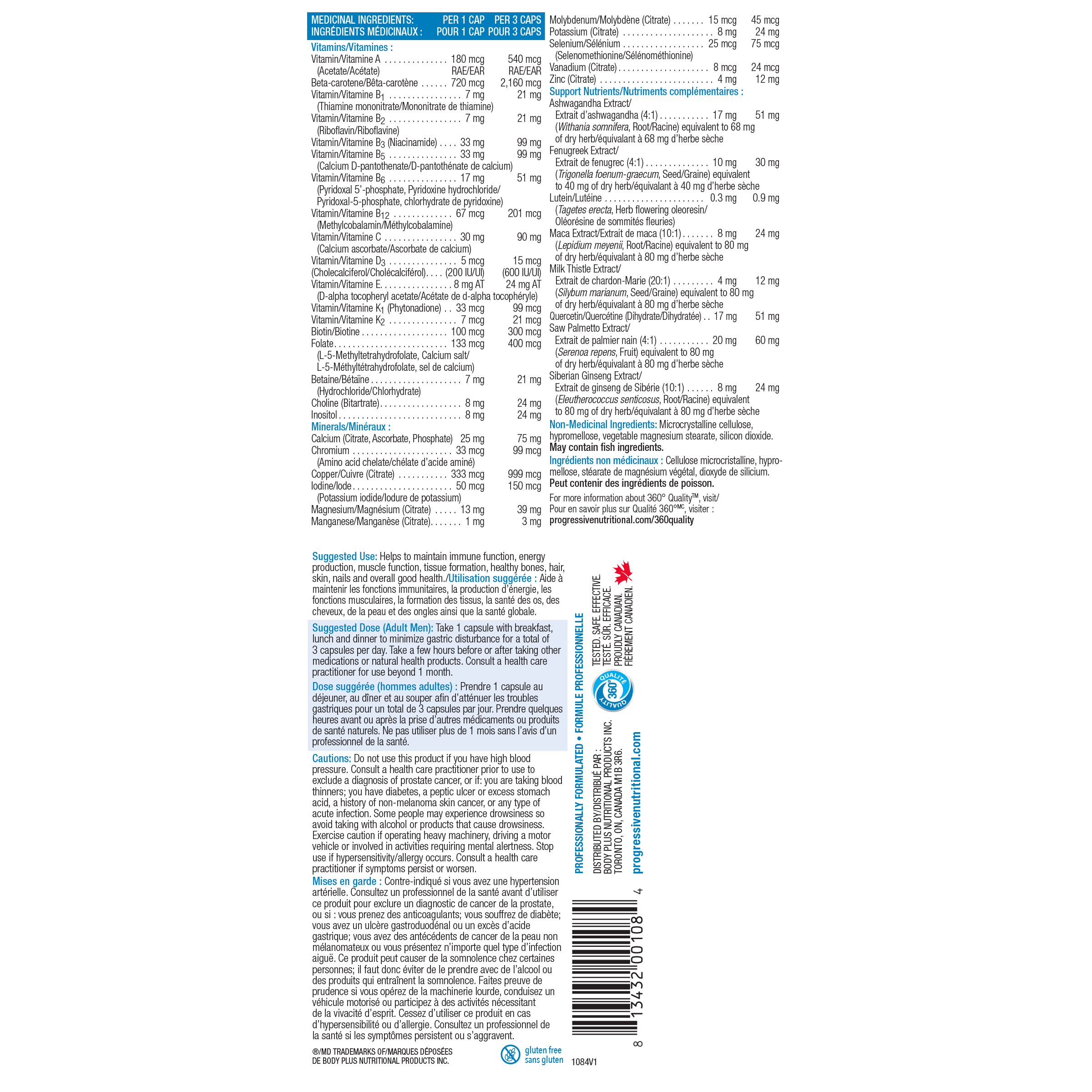 100% Complete Daily Multivitamins | Shop Progressive – Progressive ...