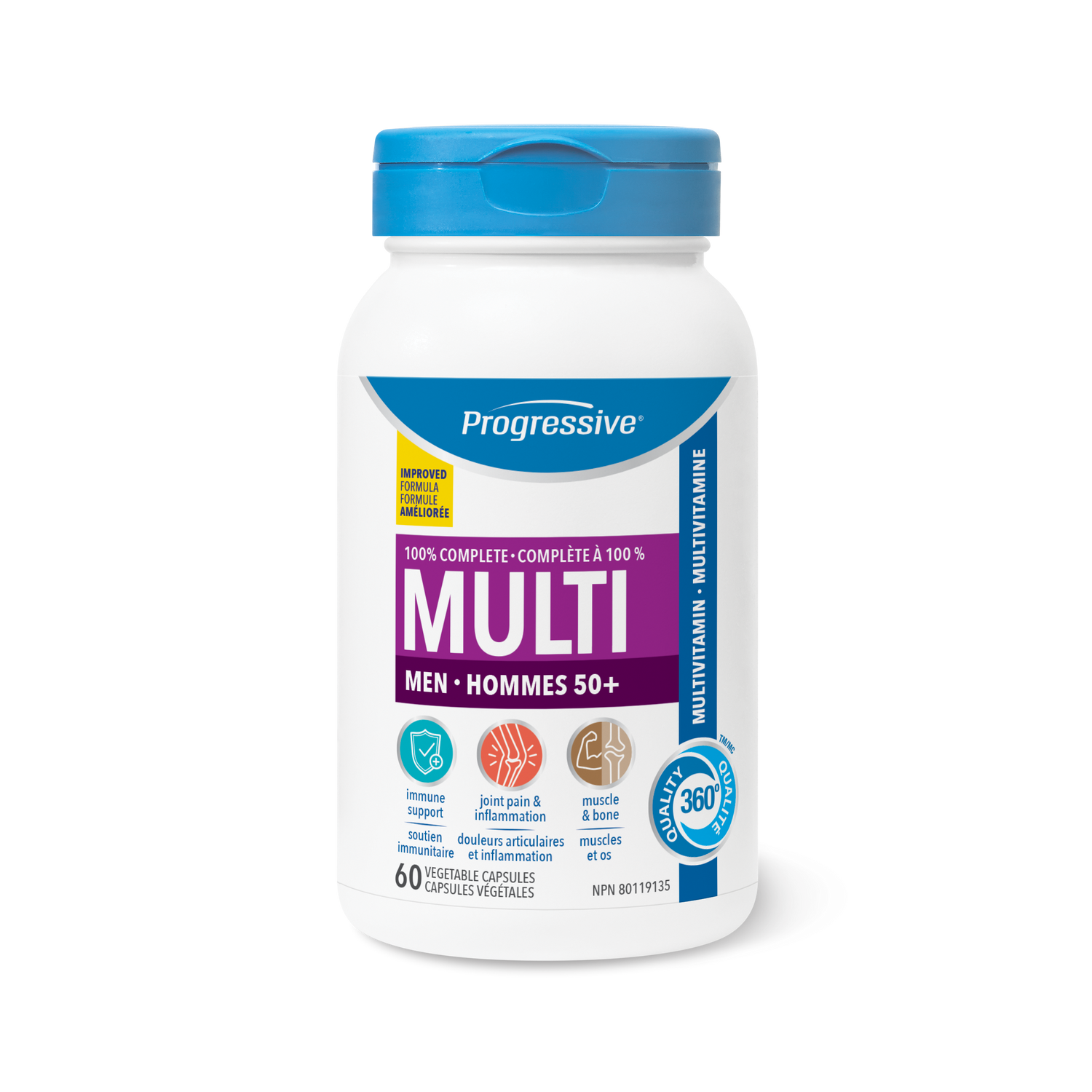 Complete Multivitamin For Men 50+ | Shop Progressive – Progressive ...